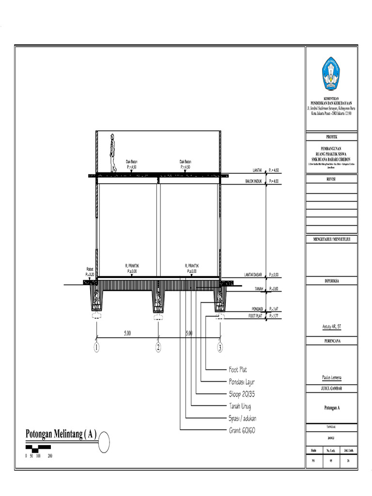 5.potongan A | PDF