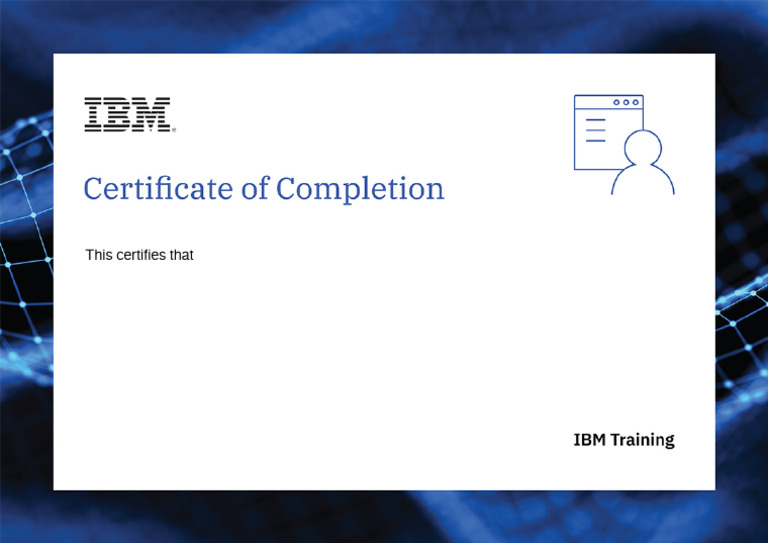 IBM Maximo Visual Inspection Solution Overview - Course Completion Certificate | PDF