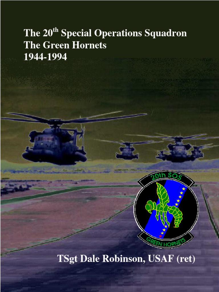 20th SOS The Green Hornets 1944-1994 | PDF | Bell Uh 1 Iroquois ...