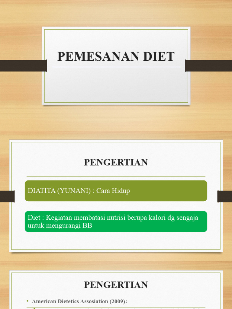 2 - Jenis-Jenis Diet | PDF