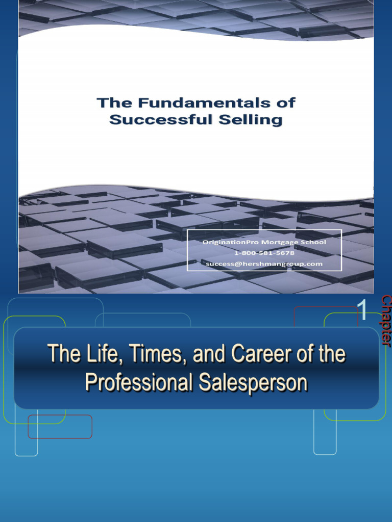 Fundamentals of Selling | PDF | Sales | Human Communication