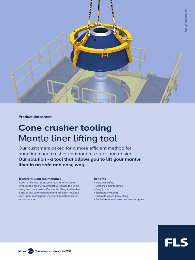 FLSmidth Mantle Liner Lifting Tool | PDF