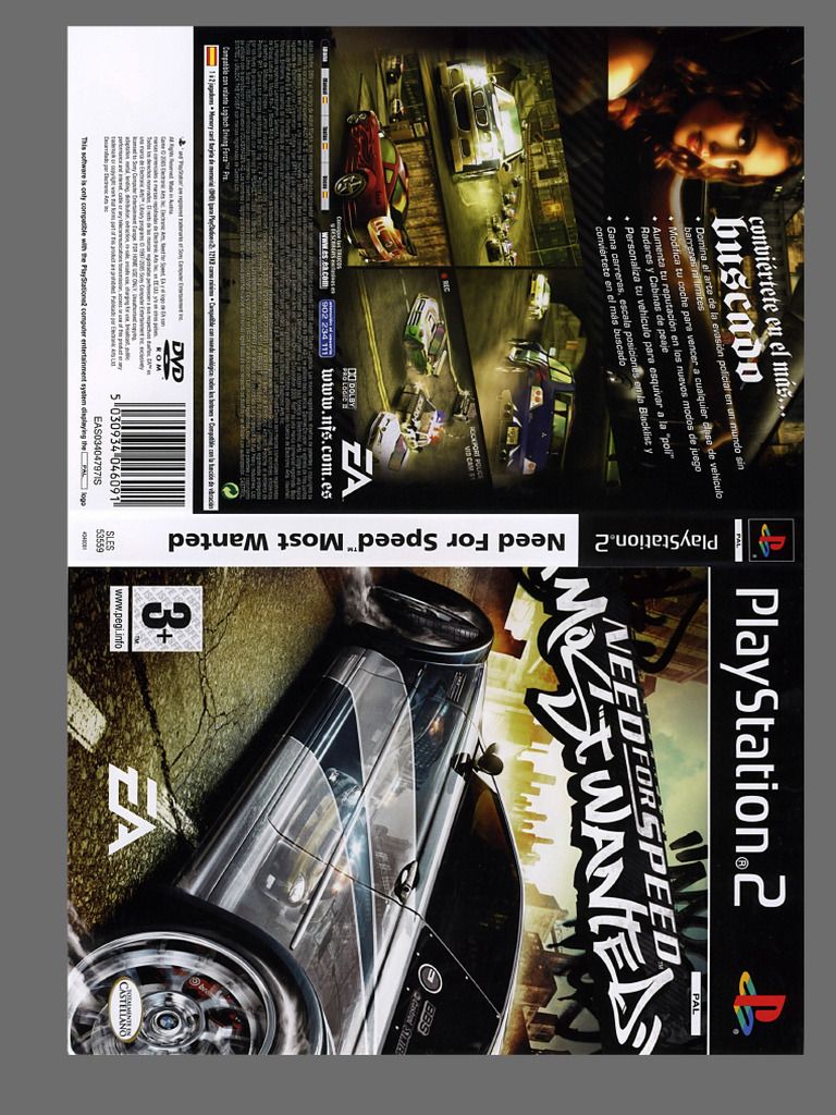 Need For Spead Mostwanted PS2 | PDF