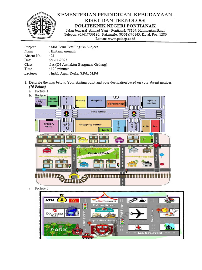 Mid Term Test Pdf Noun Plural