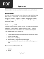 Effective Eye Exercises to Reduce Squinting | PDF