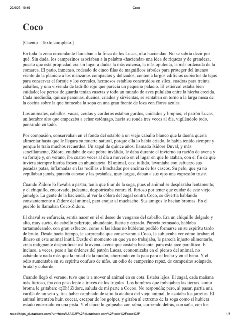 Coco | PDF