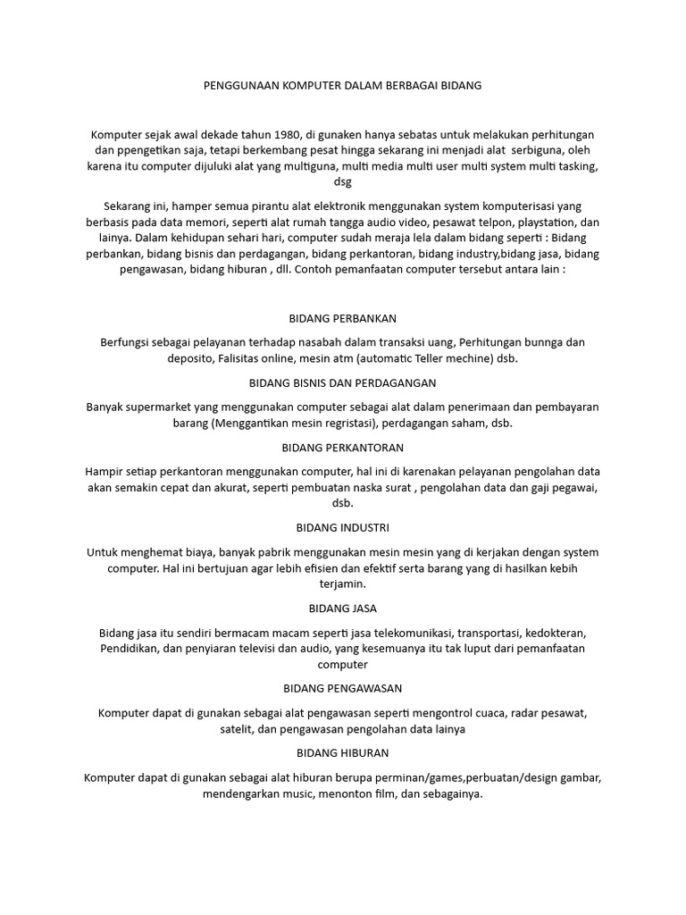 Praktek 1 | PDF | Komputer