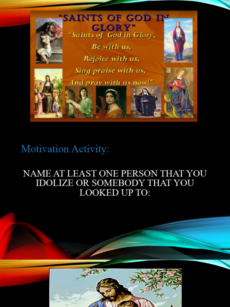 SAINTS - Introduction | PDF | Saint | Religious Belief And Doctrine SAINTS - Introduction | PDF | Saint | Religious Belief And Doctrine