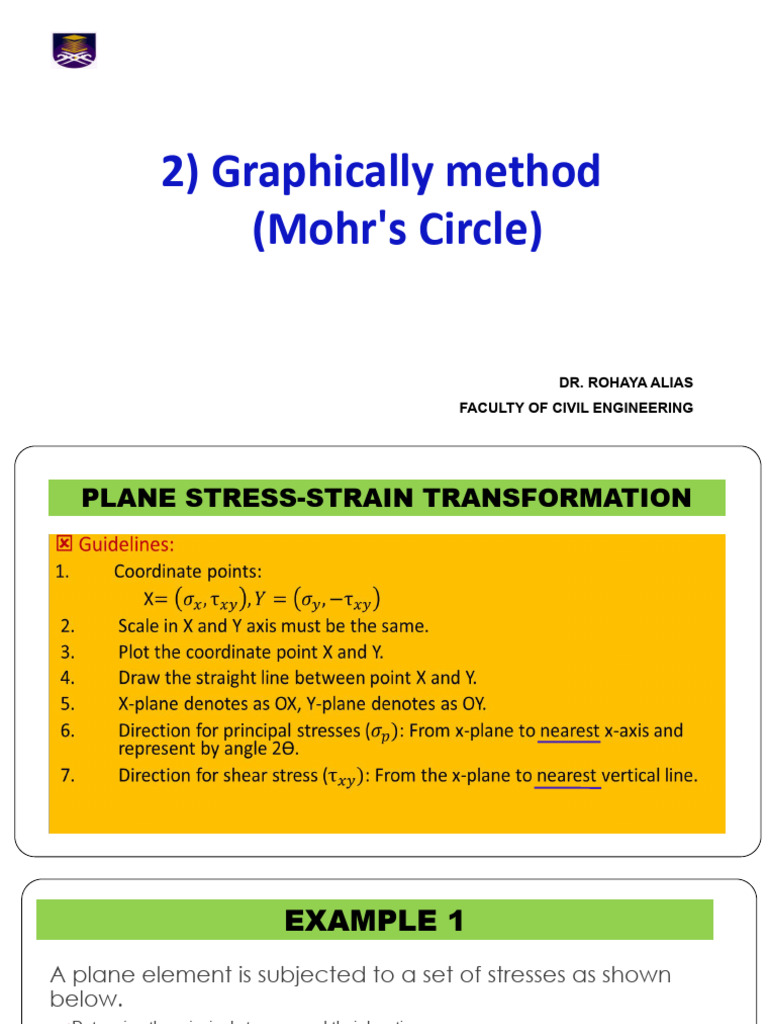 Week 4 (2) (Mohr Circle Method) | PDF