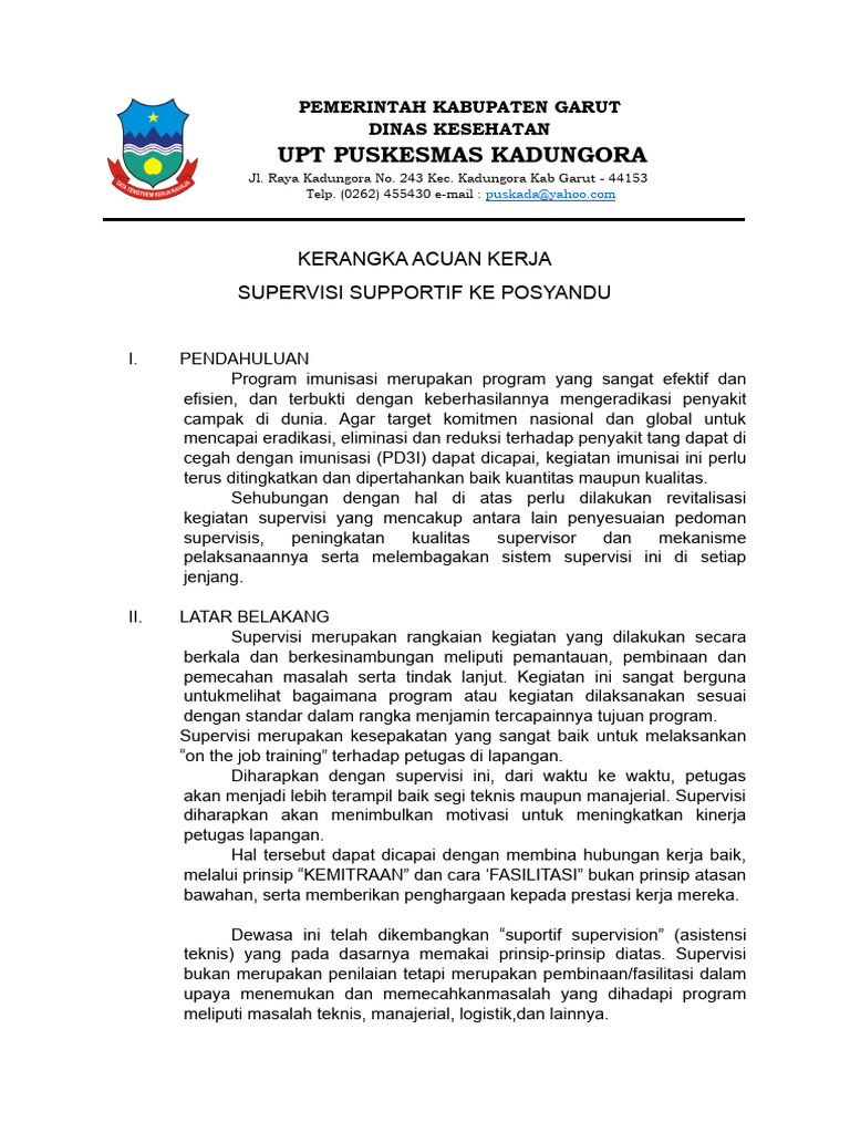 Kak Supervisi Supportif | PDF | Karier & Perkembangan | Bisnis