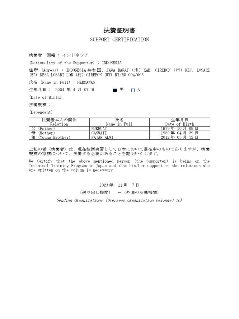 Support Certification | PDF