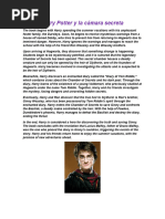 Harry Potter: Chamber of Secrets Summary | PDF | Harry Potter | J. K ...