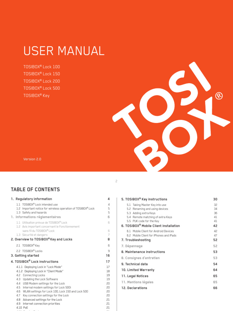 Tosibox Lock500 User Manual | PDF | Computer Network | Ip Address