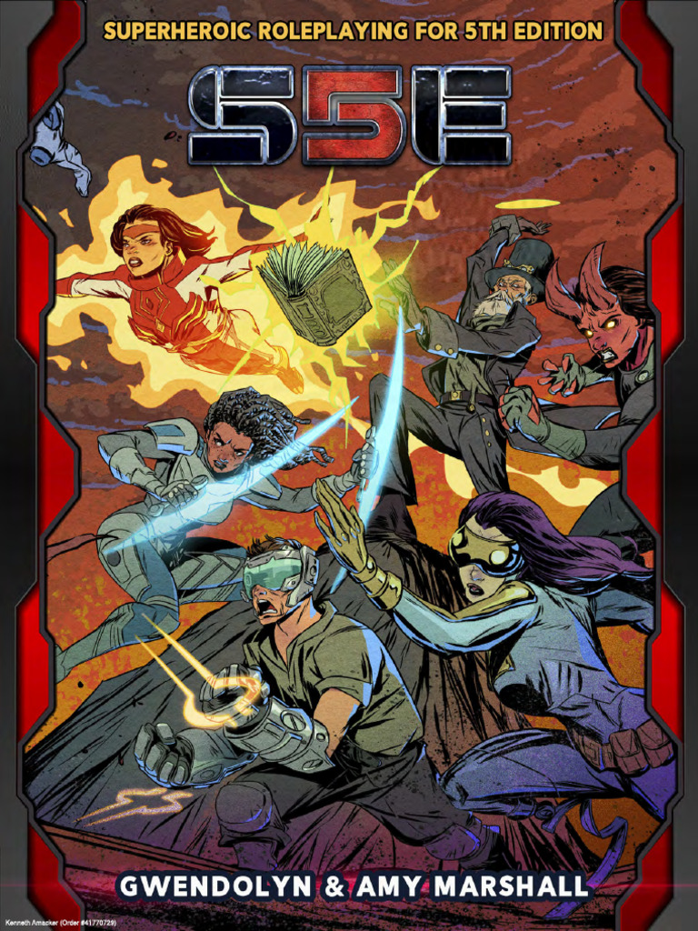S5E Superheroic Roleplaying For 5th Edition | Download Free PDF | Role Playing Games | Tabletop ...