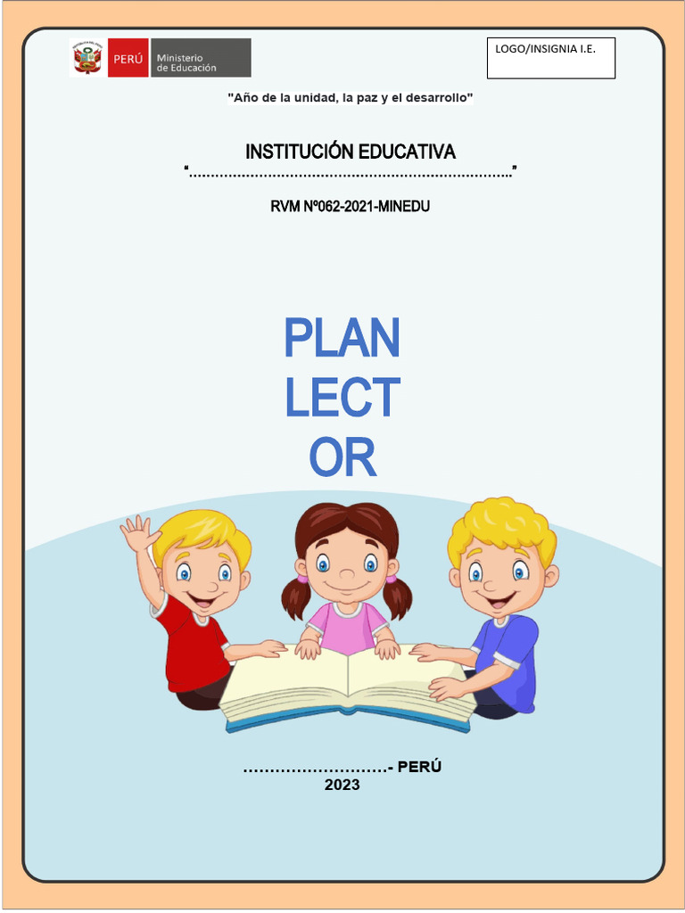 Plan Lector Institucional 2023 | PDF | Comunicación humana