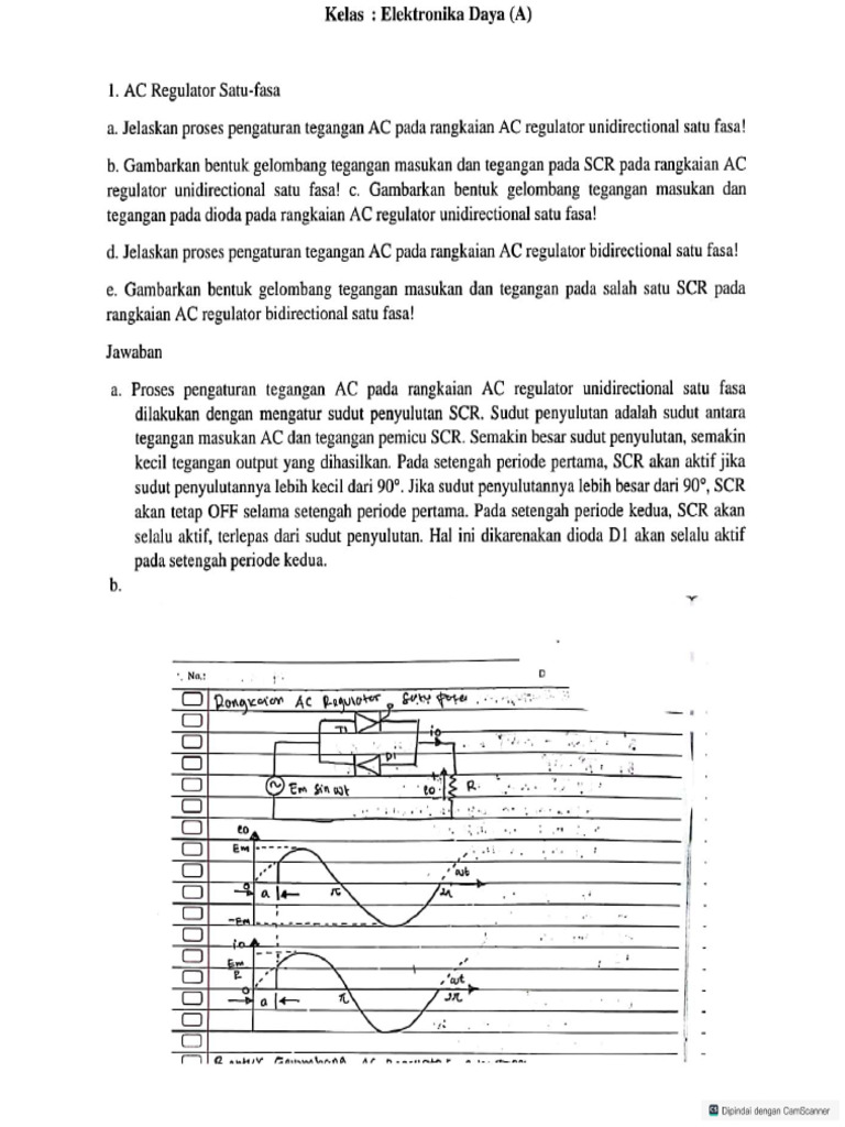 Tugas Kelompok Elda - Ac Regulator Dan Chopper | PDF