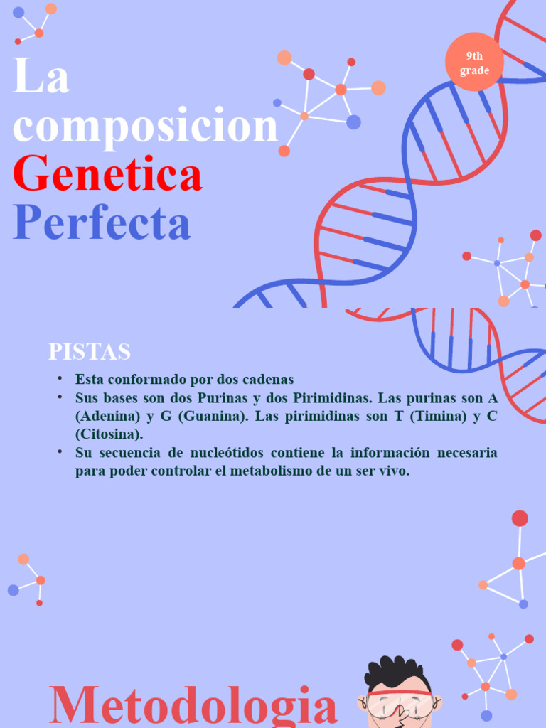 La Composicion: Genetica | PDF | Adn | Nucleótidos