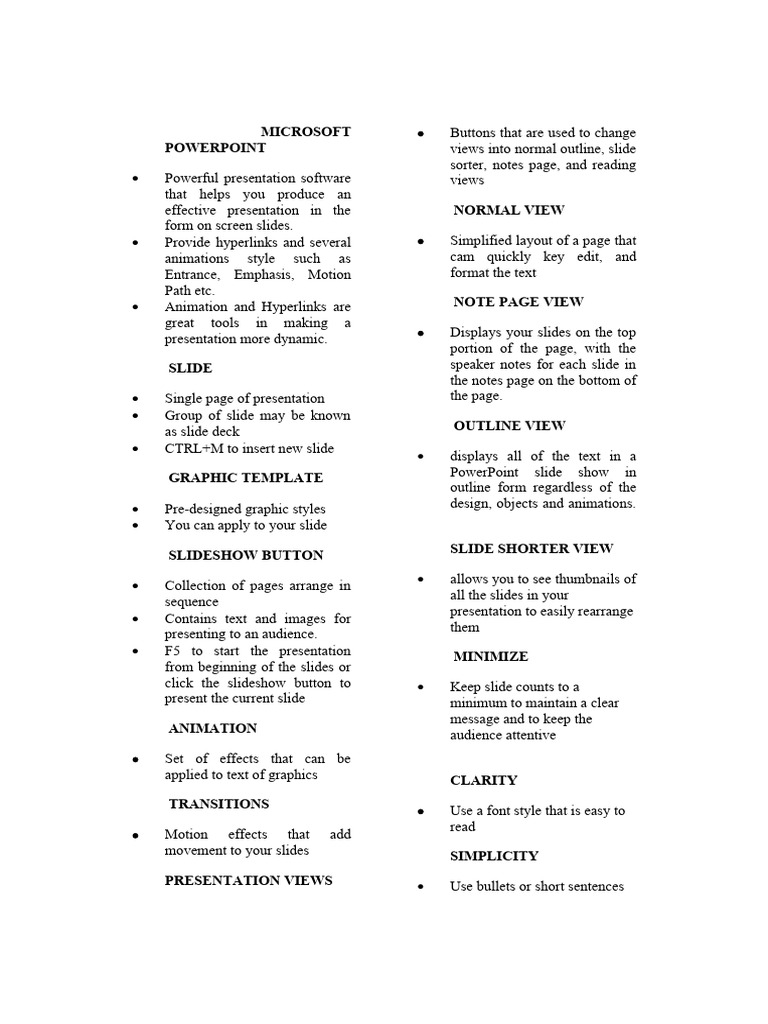 Emptech 2ND Quarter Reviewers | PDF | Microsoft Power Point | Hyperlink