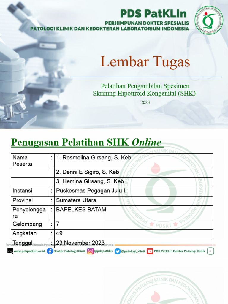Lembar Tugas Sampling DBS SHK - PDS PatKLIn (Rosmelina Girsang - Denni E Sigiro - Hemina Girsang ...
