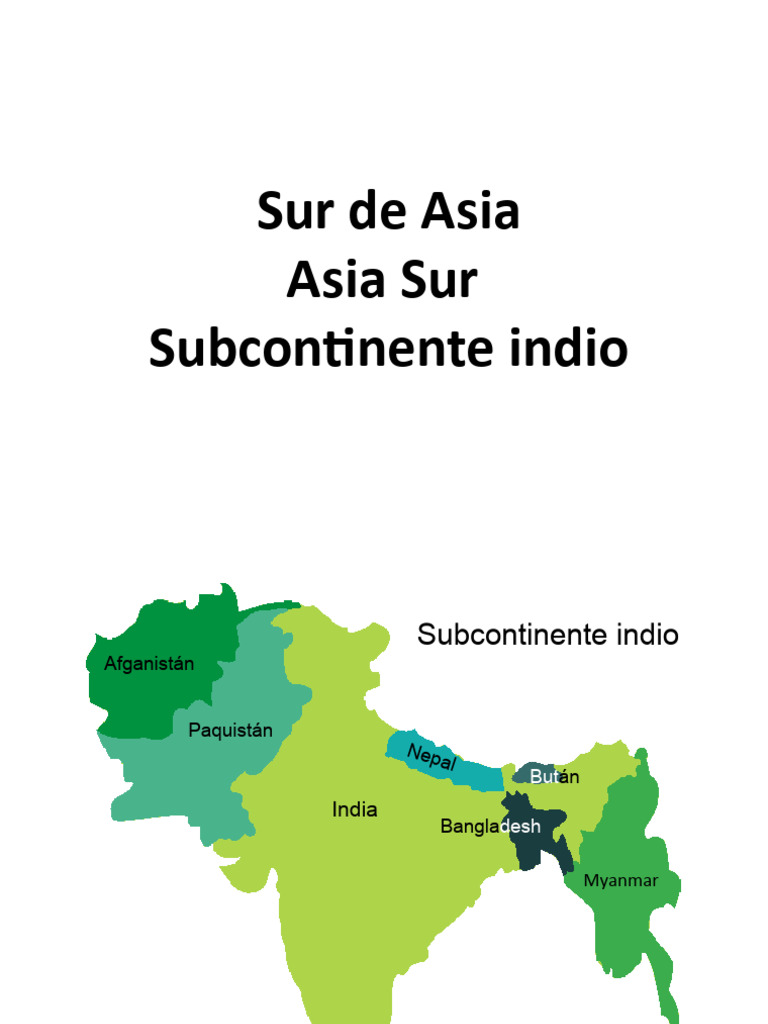 3) Geografía de La India | PDF | Asia del Sur | Asia