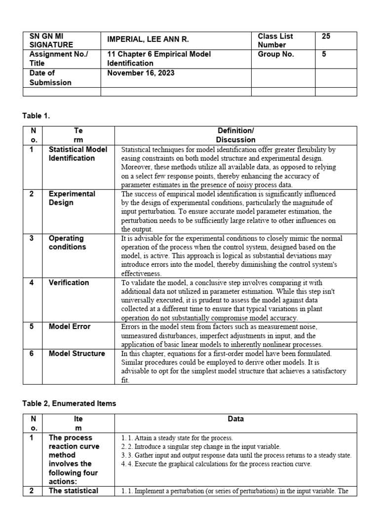 Imperial Assignment 11 PDC | PDF | Control Theory | System