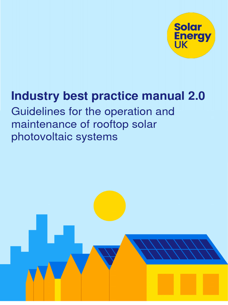 Rooftop Solar O&M Best Practices Guide | PDF | Occupational Safety And ...