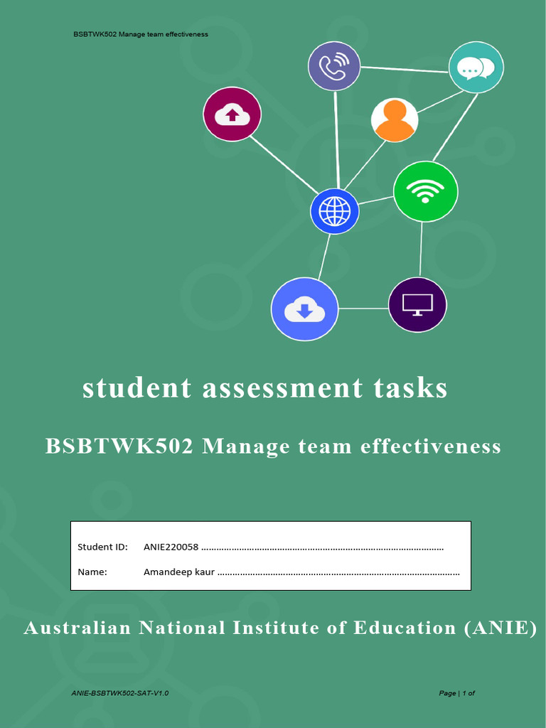 BSBTWK502 Manage Team Effectiveness | PDF | Consensus Decision Making ...