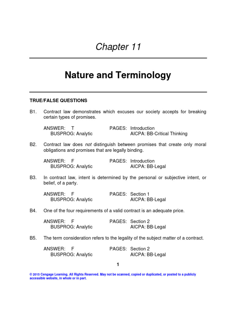 Cengage Advantage Books Business Law The First Course Summarized Case ...