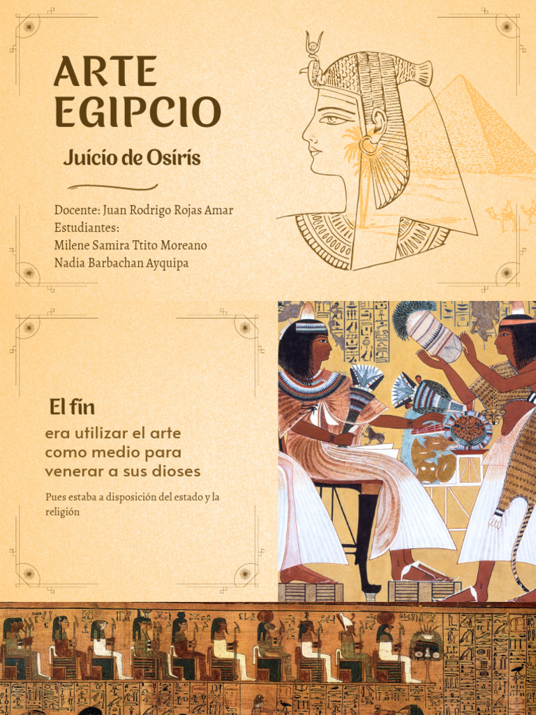 Juicio de Osiris - exposición | PDF