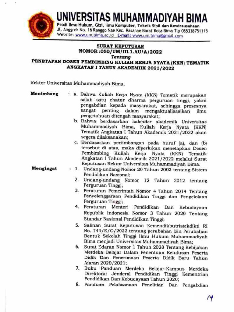 Bukti PKM Dan DPL KKN - 11zon | PDF