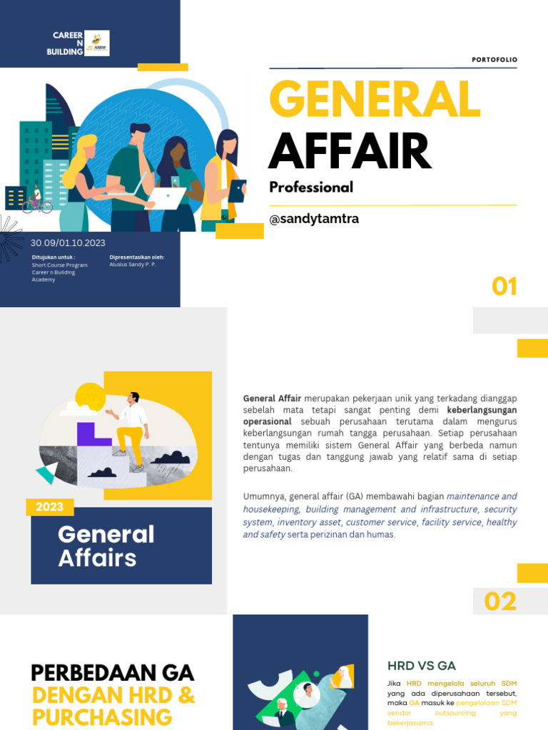 Portofolio - General Affairs Professional | PDF