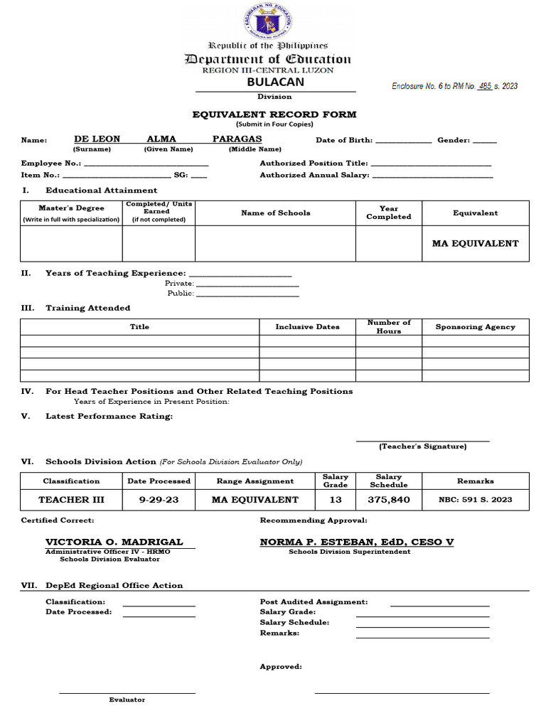 New ERF Form Field | PDF New ERF Form Field | PDF