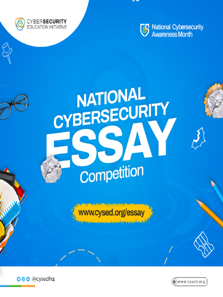 National Cybersecurity Essay Competition | PDF