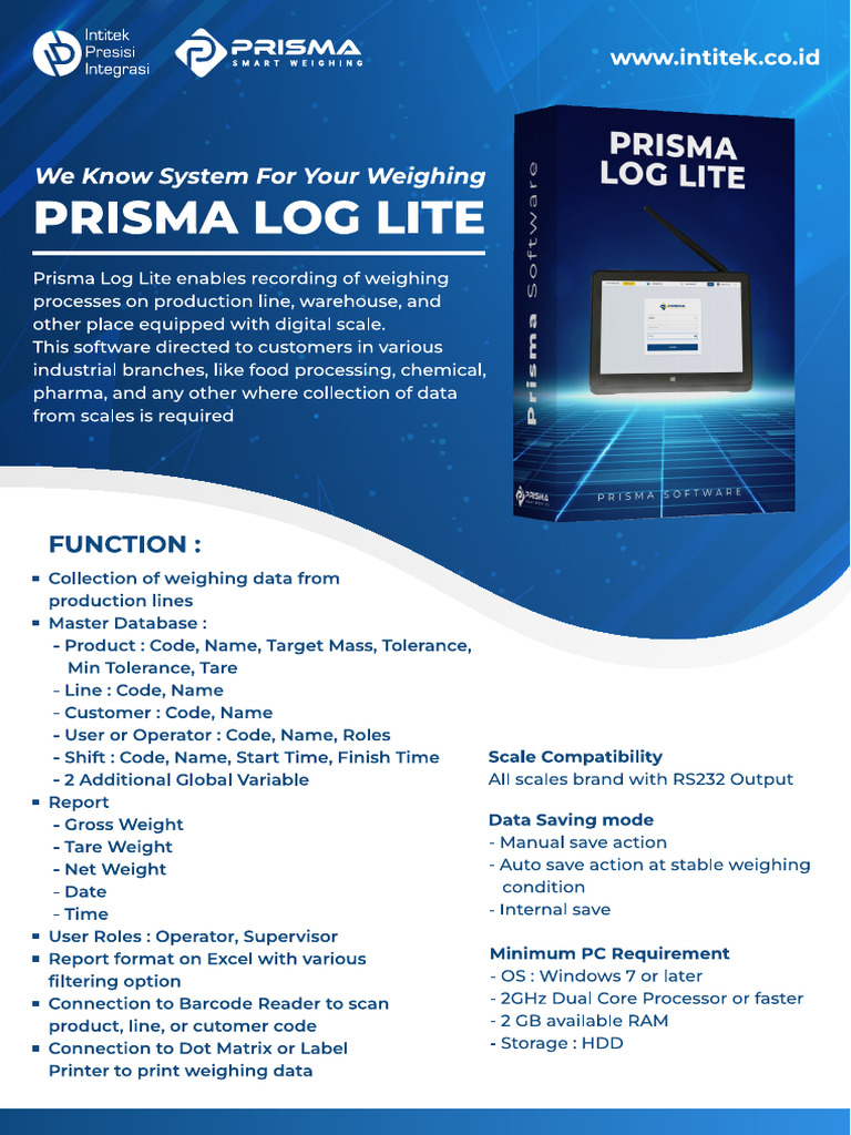 Prisma Log Lite. | PDF