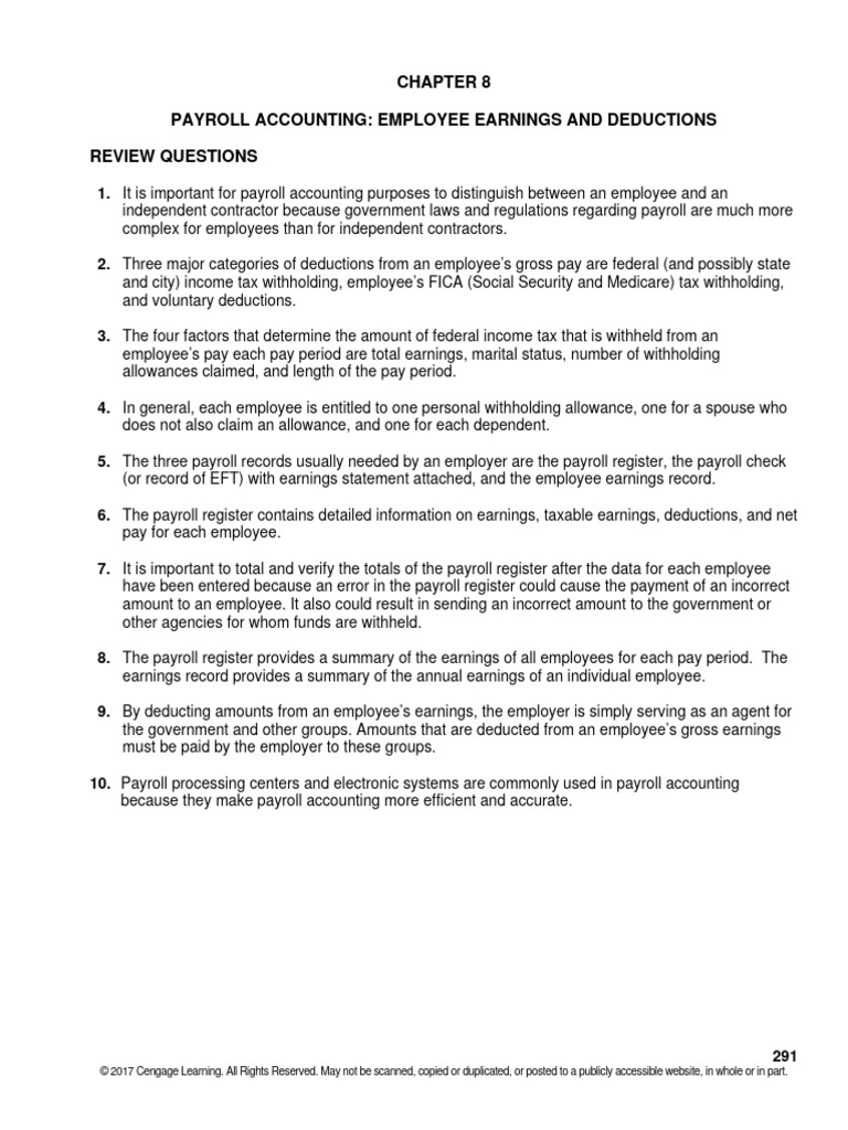 College Accounting Chapters 1-27-22nd Edition Heintz Solutions Manual | PDF | Payroll Tax ...