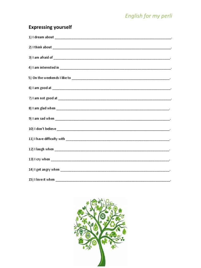 Expressing Yourself | PDF