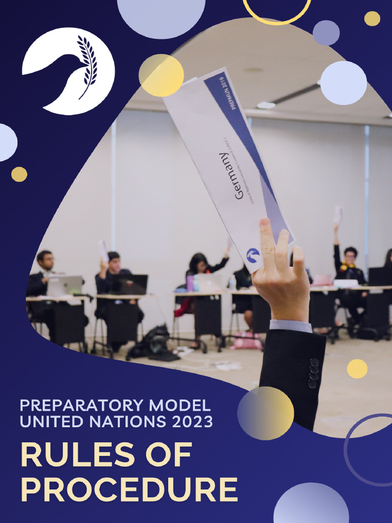PREPMUN 2023 Rules of Procedure | PDF | Committee | United States House ...