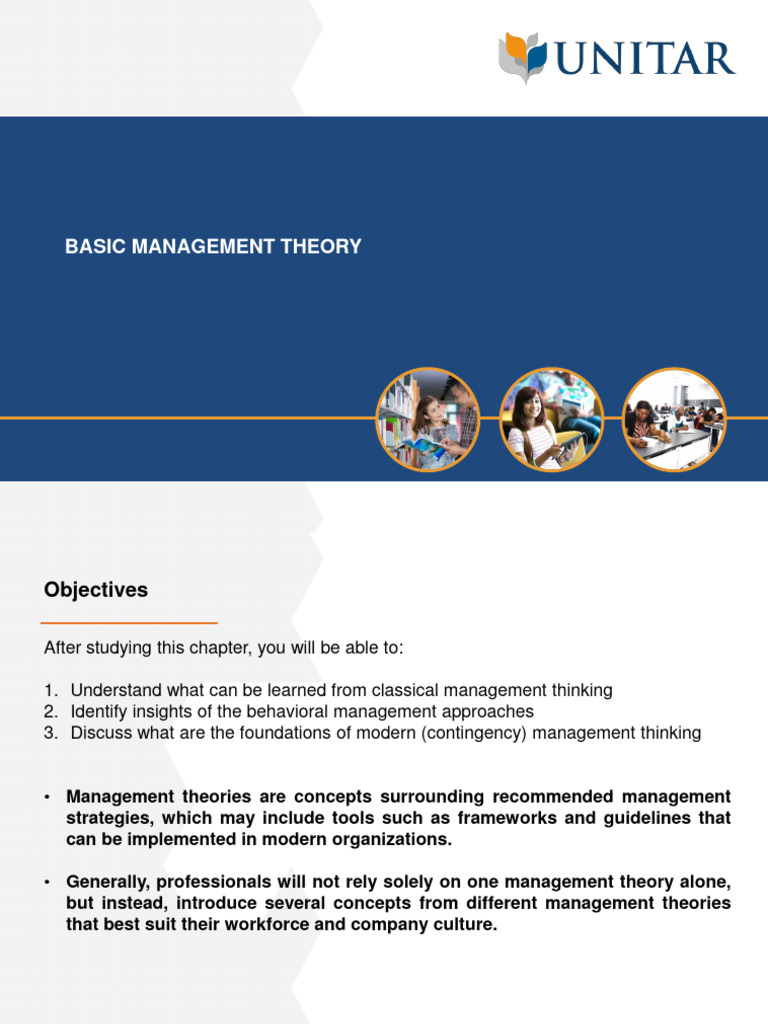 L2-Basic Management Theories | PDF | System | Science