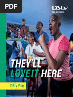 DSTV Compact Package Channels | PDF | Broadcasting | Television Network