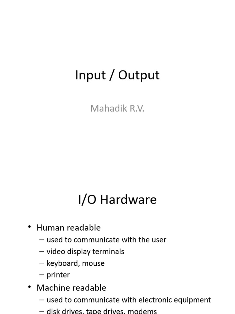 Input Output | PDF | Flash Memory | Input/Output
