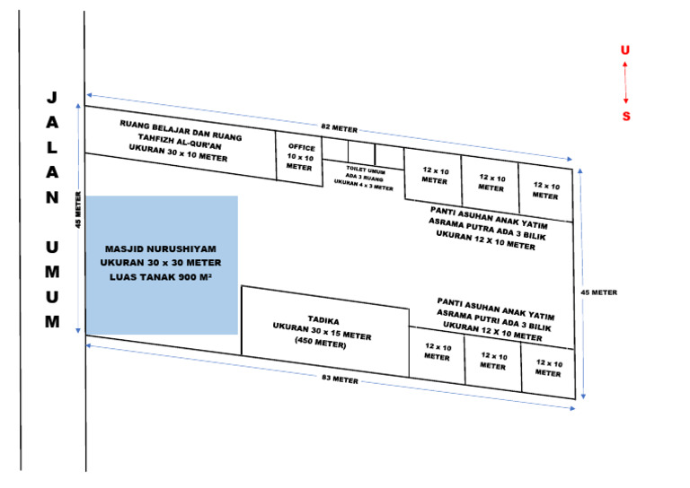Denah LayOut Pesantren | PDF