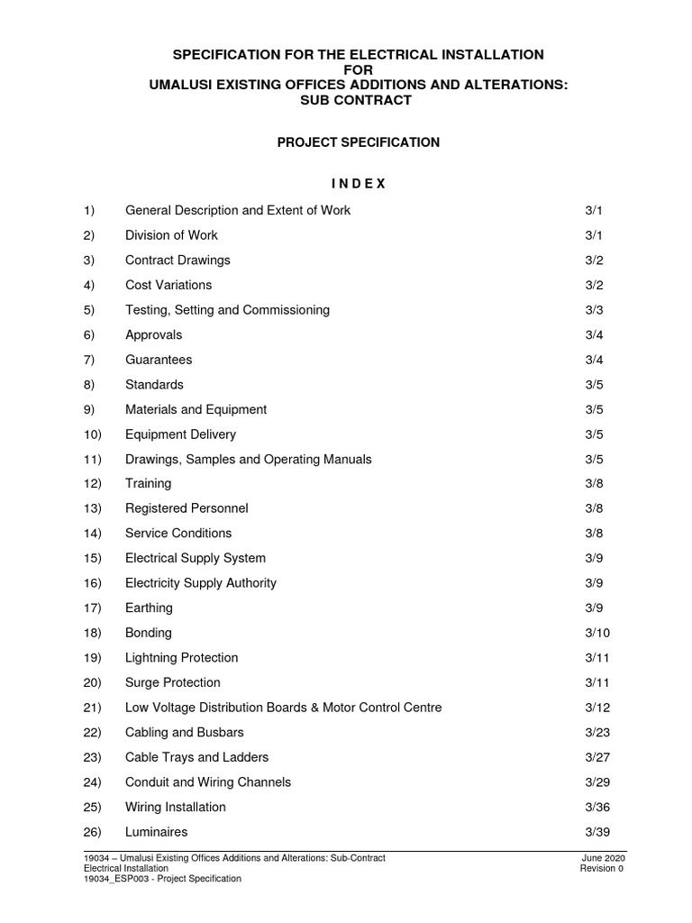 Electrical Specifications | PDF | Electrical Connector | Electrical Wiring