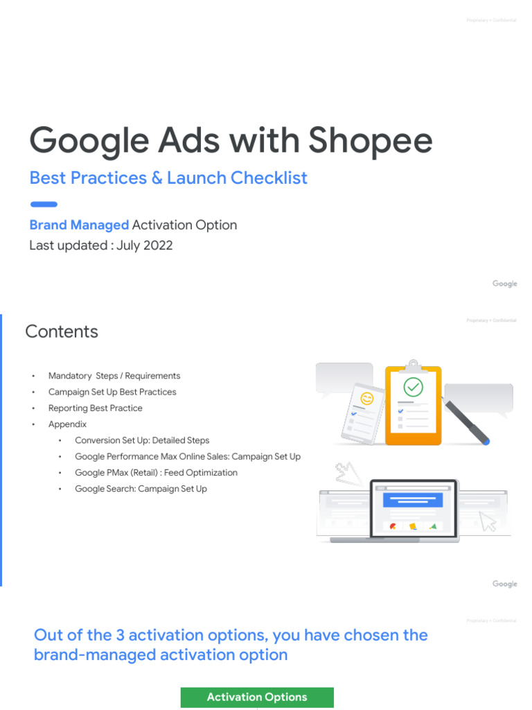 Brand Managed Activation-Checklist | PDF | Advertising | Retail
