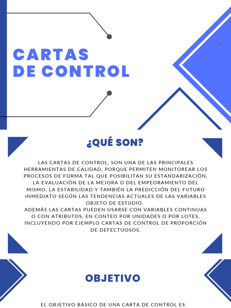 Cartas de Control: Monitoreo y Mejora | PDF | Industrias de servicio ...
