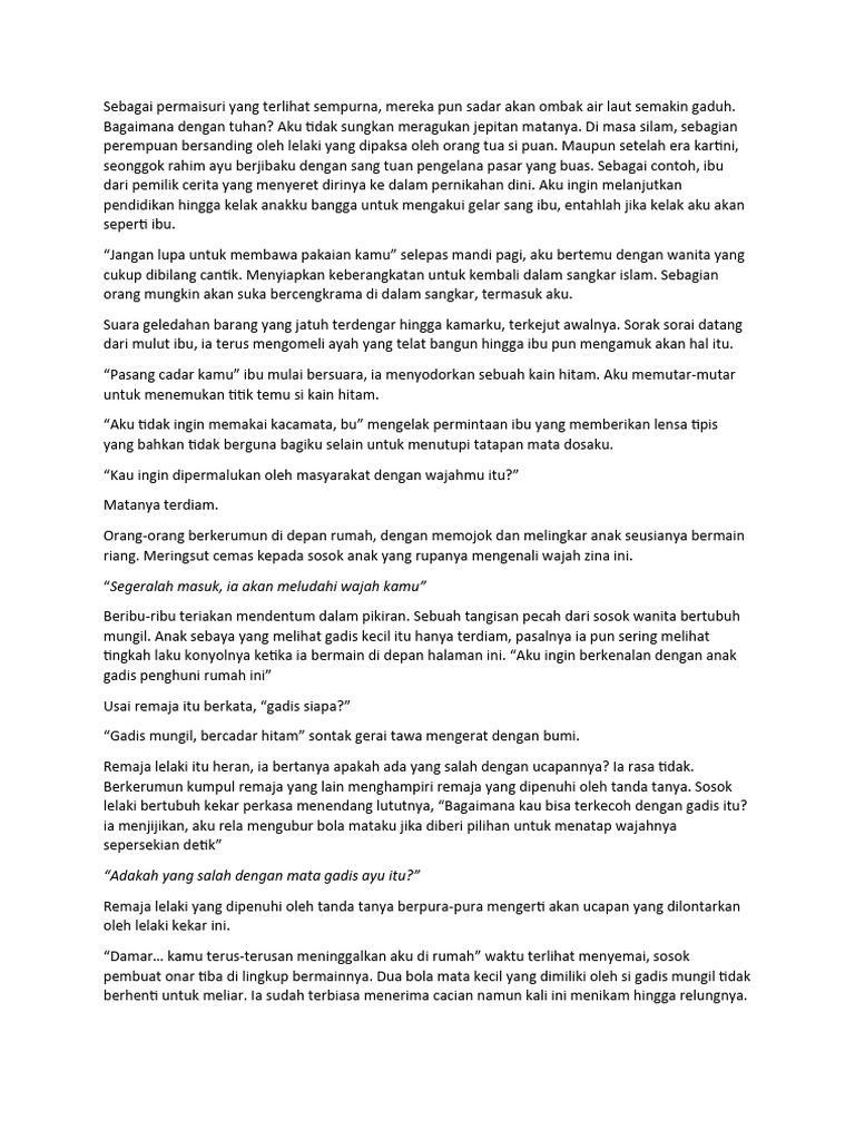 Sepasang Mata Yang Pernah Dimiliki | PDF