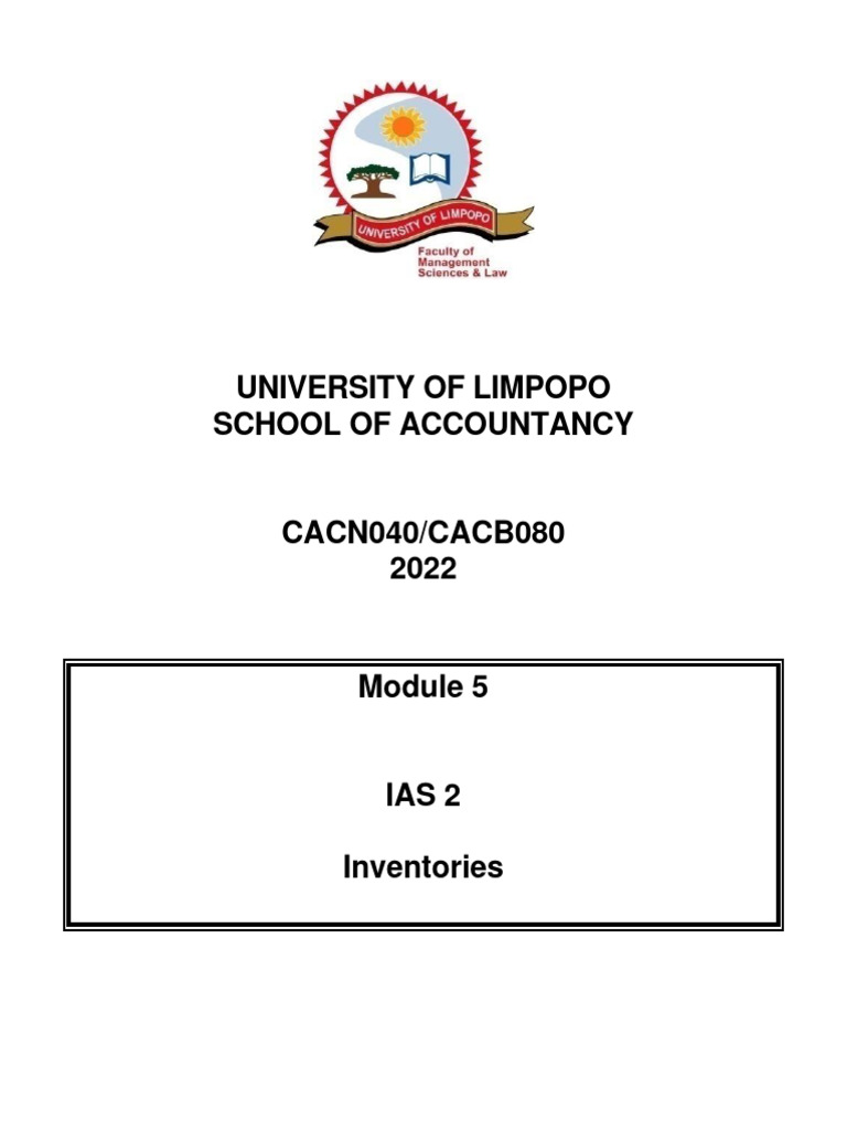 Module 5 - Ias 2 Inventory (CN) | PDF | International Financial ...