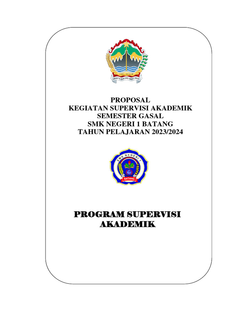 PROPOSAL Supervisi | PDF