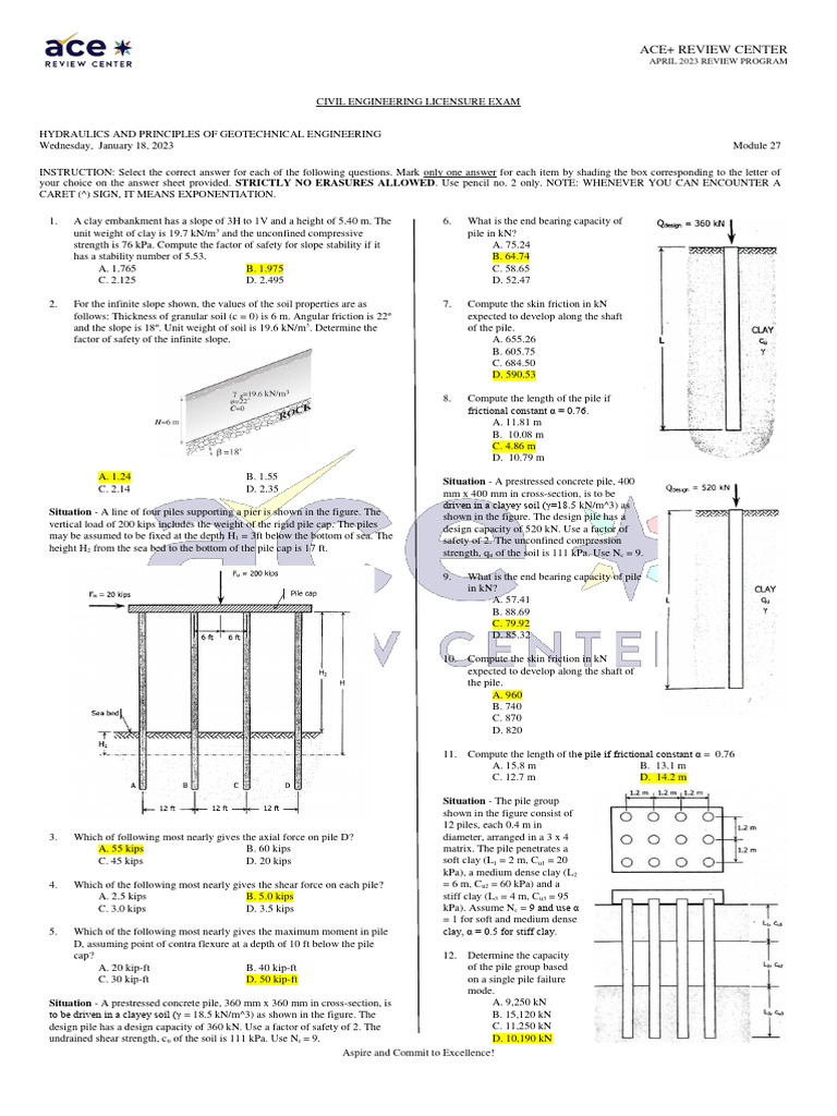 Pile Foundation Design and Analysis | PDF | Deep Foundation ...
