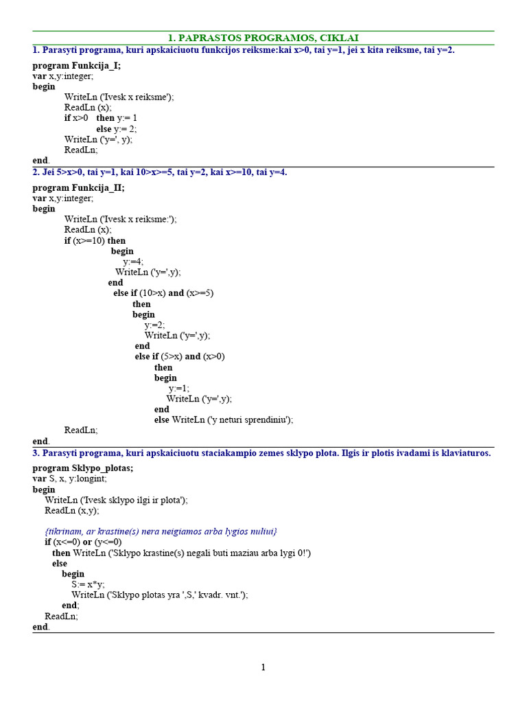 Pascalio Uzduotys | PDF