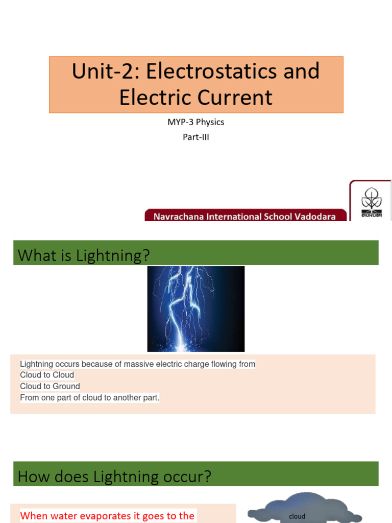 Lightning: Causes and Safety | PDF | Lightning | Electric Charge